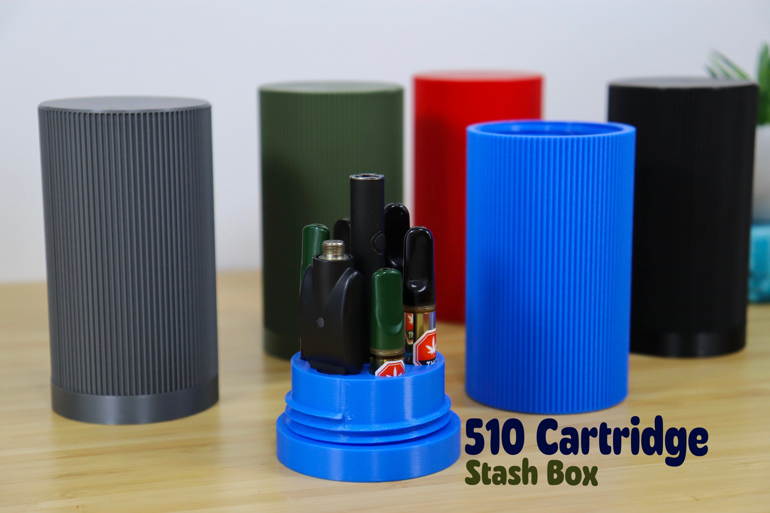 Vape Cartridge Stash Storage Box, Discreet Organizer for Vape ...