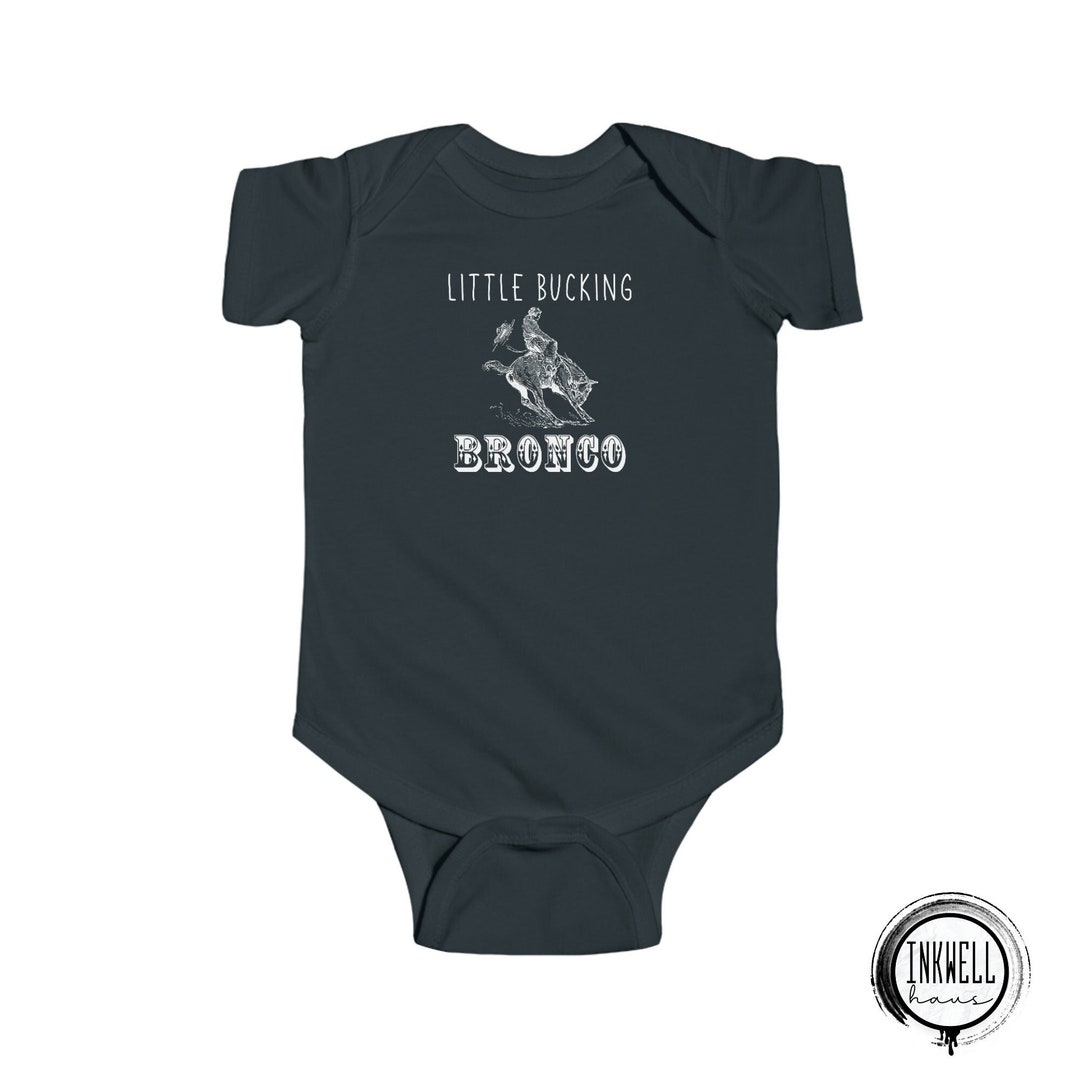 Little Bucking Bronco Baby Onesie Baby Outfit Rodeo Baby - Etsy