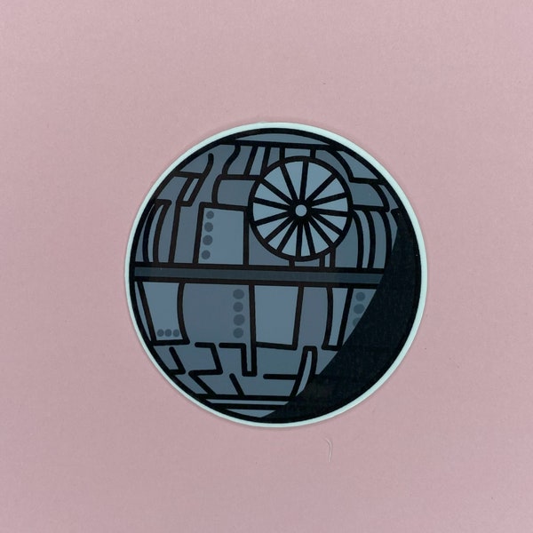 Death Star Sticker - Etsy