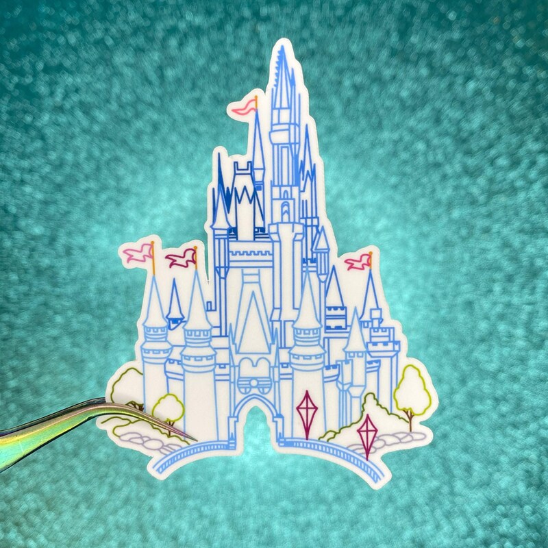 Cinderella Stickers - Etsy