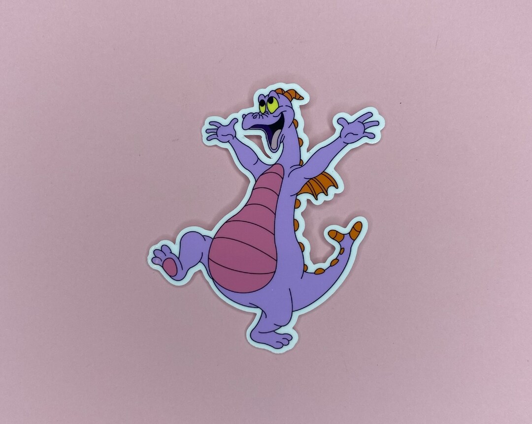 Figment Sticker Epcot Figment Sticker Waterproof Vinyl Sticker - Etsy