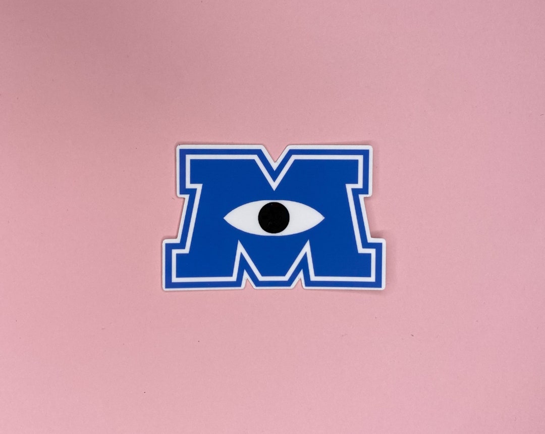 Monster's Inc. Logo Sticker Waterproof Vinyl Sticker - Etsy