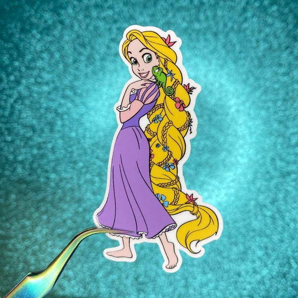 Tangled Stickers - Etsy
