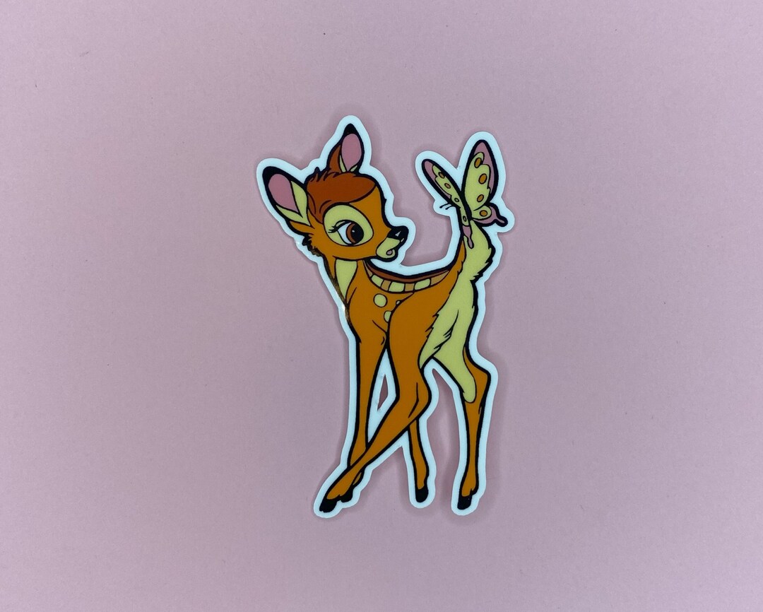 Bambi Sticker Waterproof Vinyl Sticker - Etsy