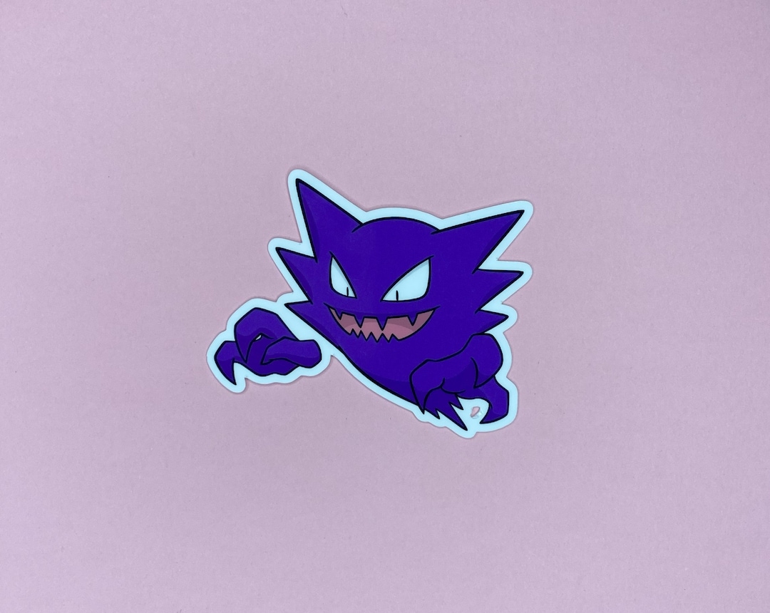 Haunter Waterproof Vinyl Sticker, Water Bottle Sticker, Laptop Sticker ...