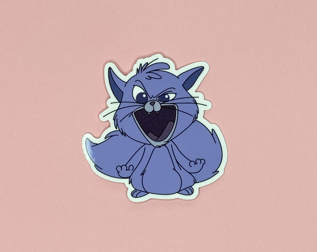 Yzma as a Cat Sticker the Emperor's New Groove Sticker Waterproof Vinyl ...
