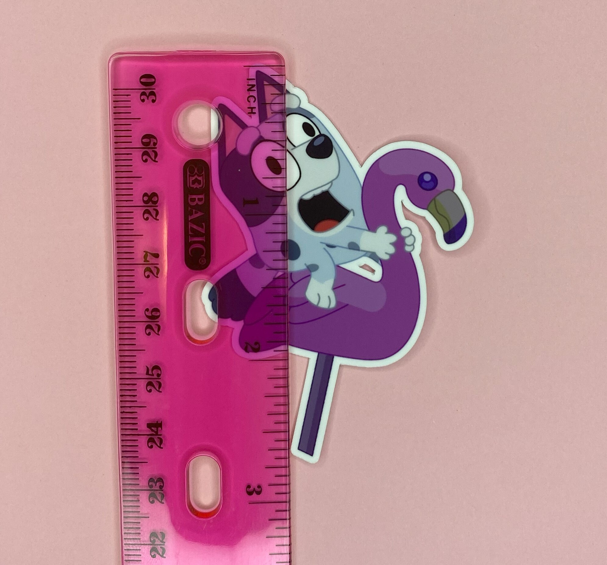 Sleepy Muffin Riding a Flamingo Waterproof Vinyl Sticker - Etsy