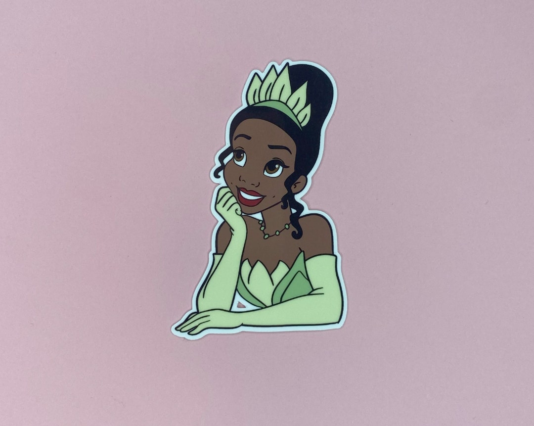 Princess Tiana Sticker the Princess and the Frog Sticker Waterproof ...