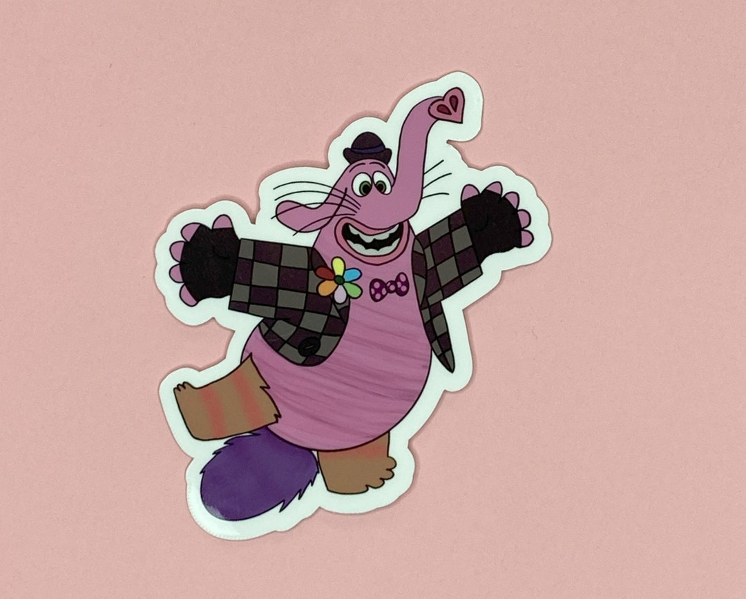 Bing Bong Sticker Inside Out Sticker Waterproof Vinyl Sticker - Etsy