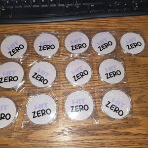 Hit Zero Pin Buttons - Etsy