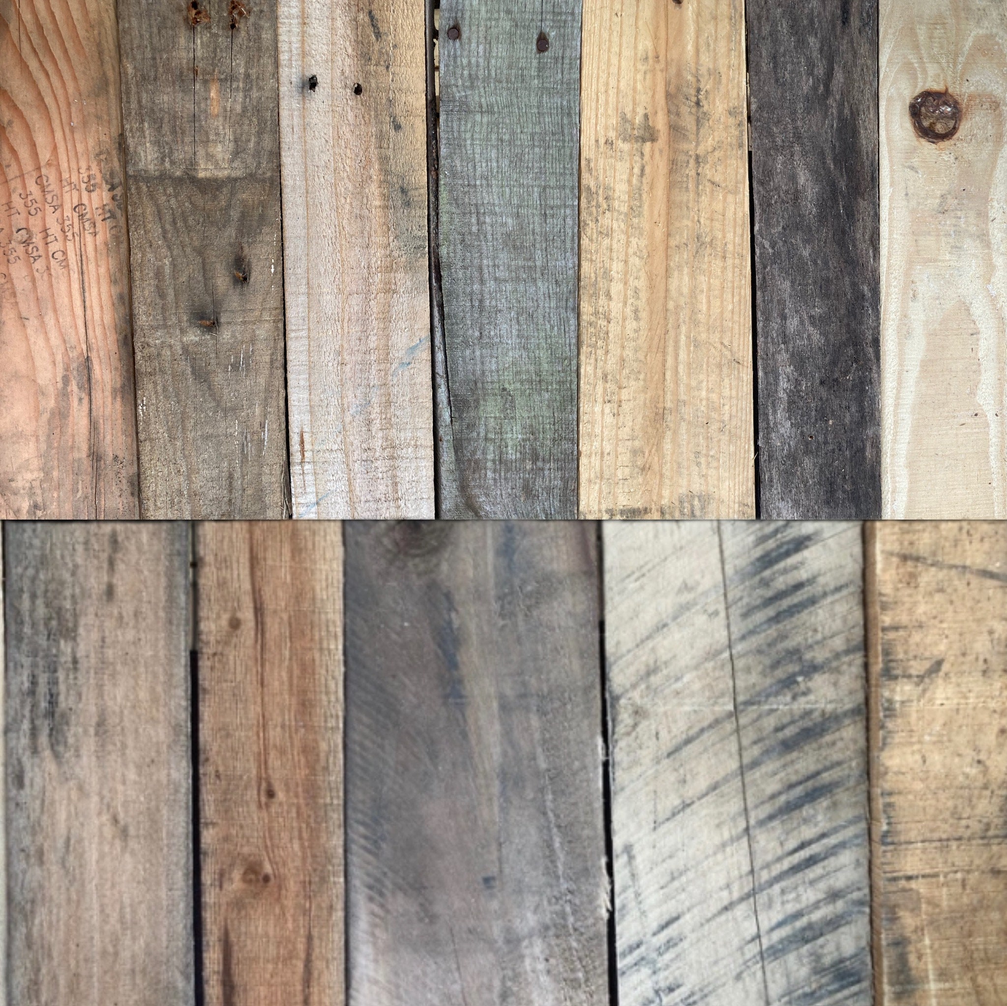 Reclaimed Rustic Wood Boards (36” Long) - Etsy
