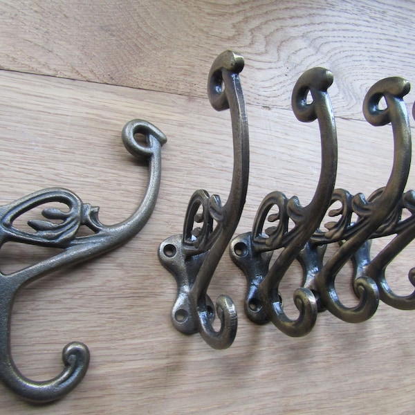 Cast Iron Coat Hooks - Etsy