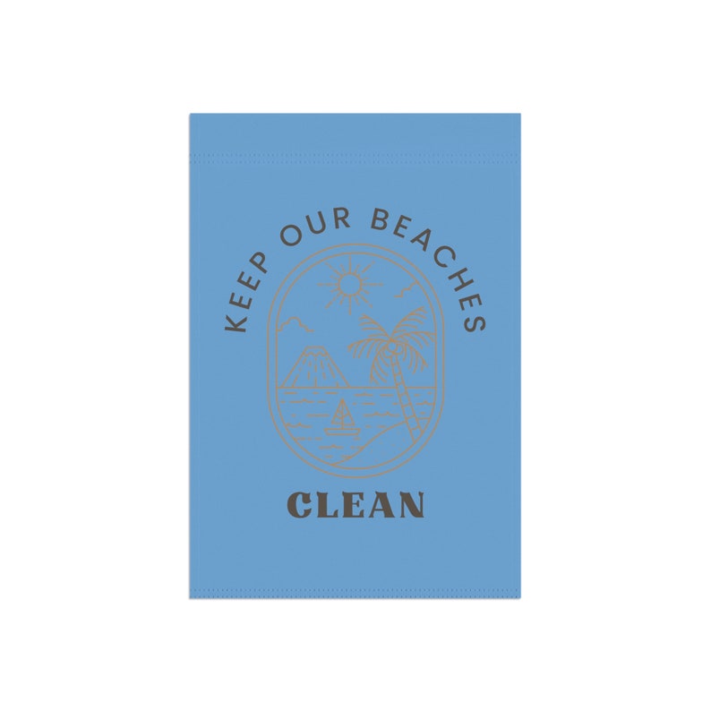 Clean Beaches Garden & House Banner - Etsy