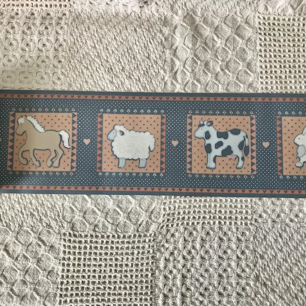 Farm Wallpaper Border - Etsy