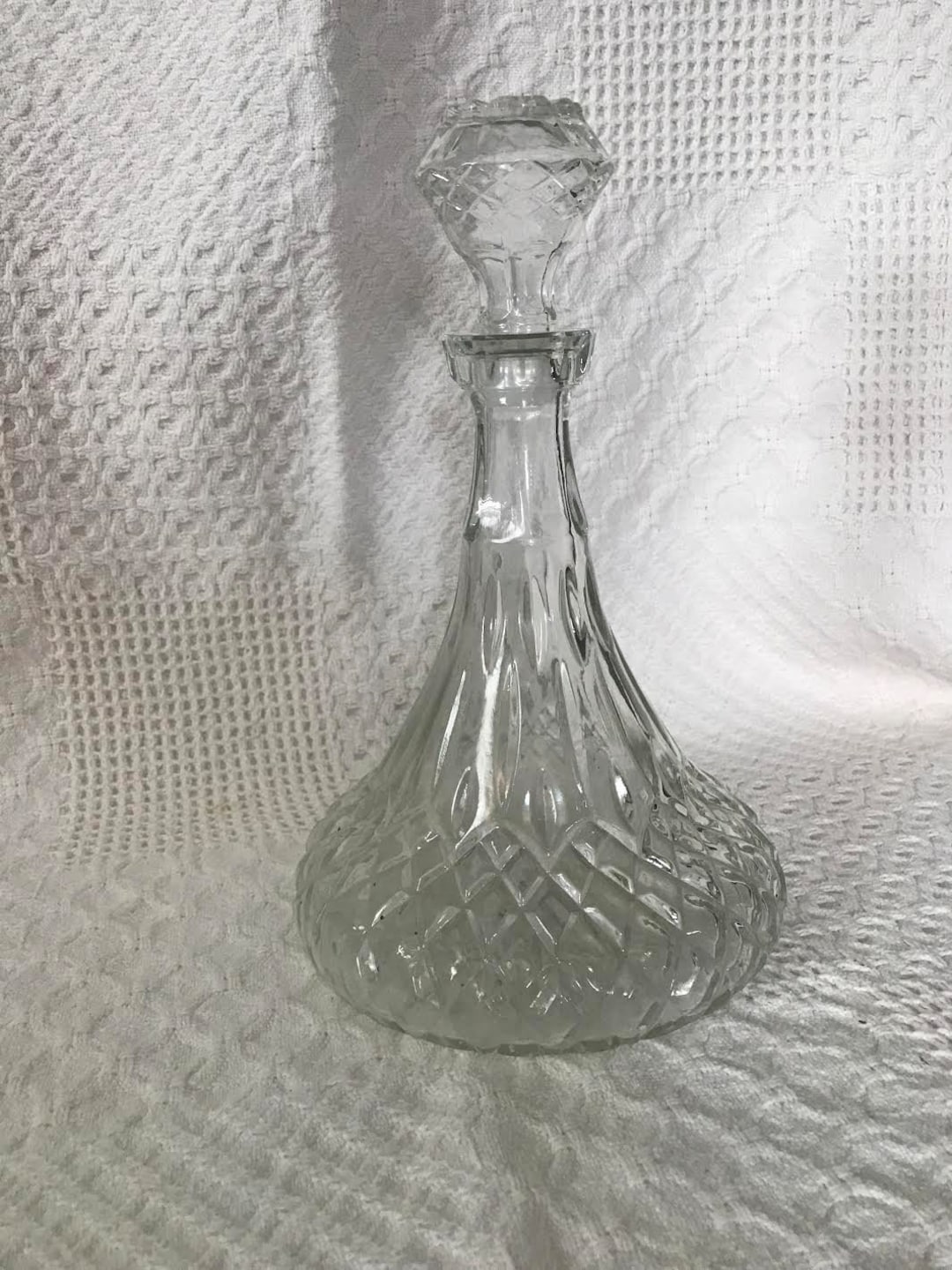 Ship Captain Glass Decanter With Stopper - Etsy