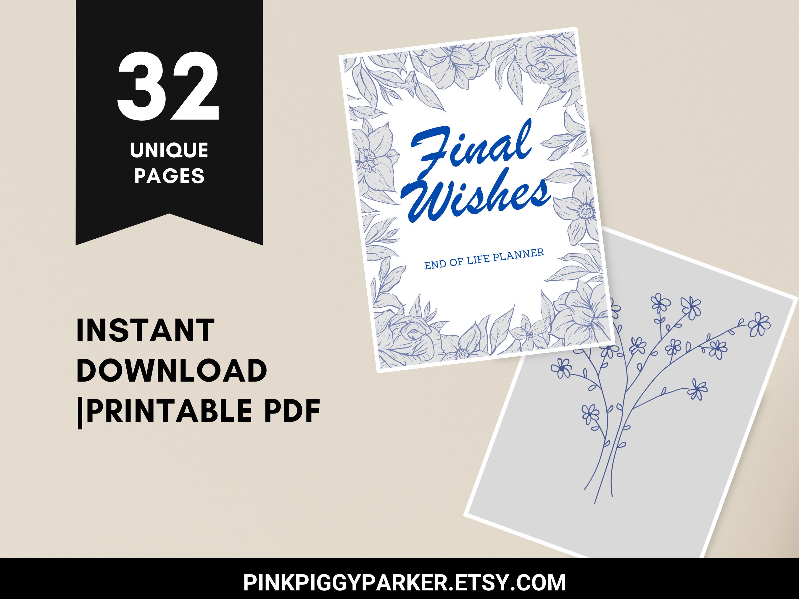 Final Wishes Planner, Funeral Planner, End of Life Planner, Burial ...