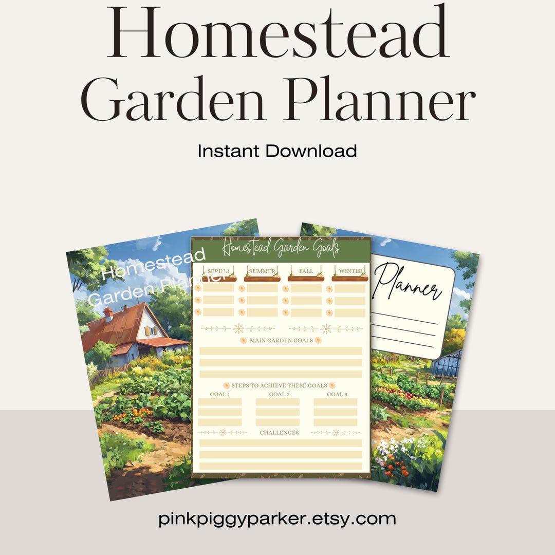 Homestead Garden Planner - Etsy