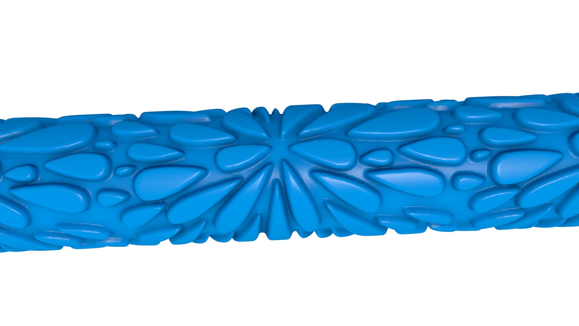 Oriental Pattern Clay Roller Stl / Pottery Roller Stl / Leaf Clay ...