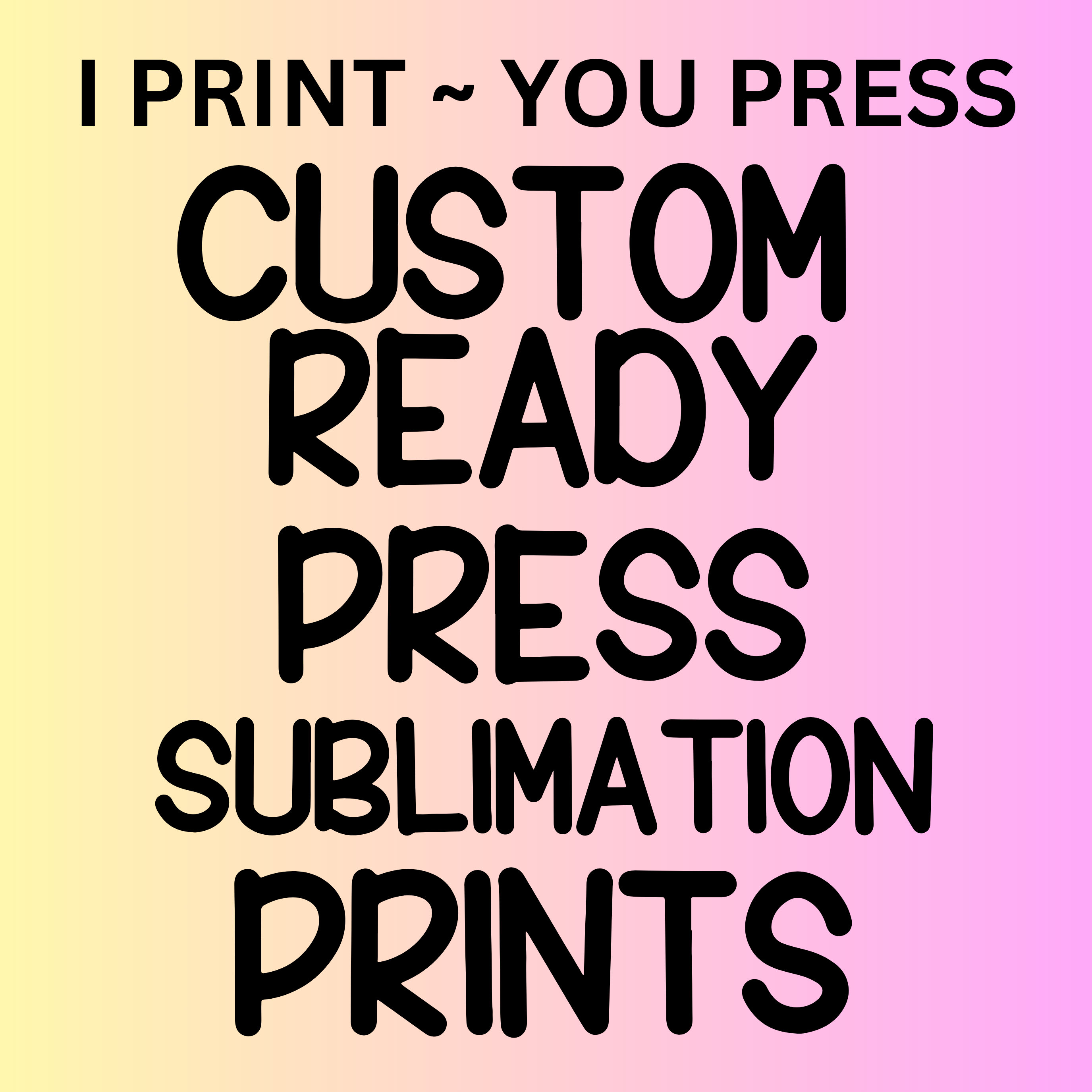 Custom Sublimation Prints, Sublimation Transfers, Ready Press ...