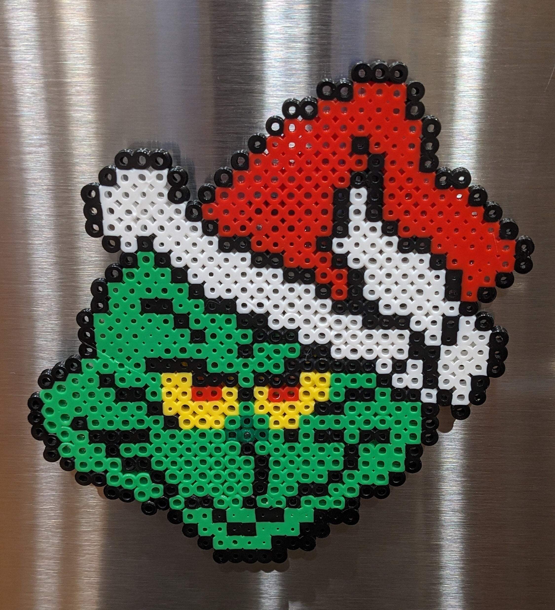The Grinch Fuse Bead Art - Etsy