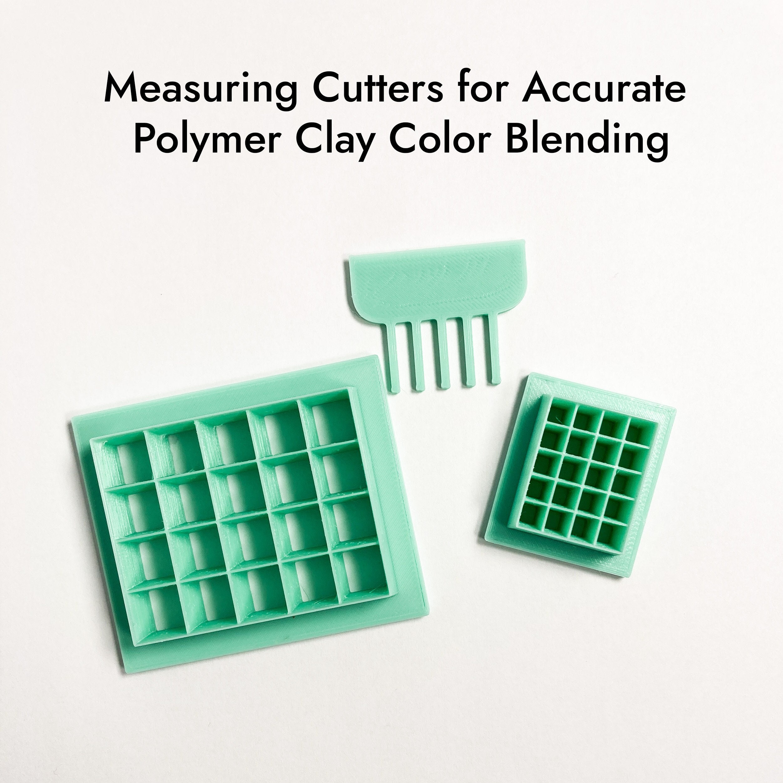 Clay Measuring Cutters for Precision Color Blending Designer - Etsy
