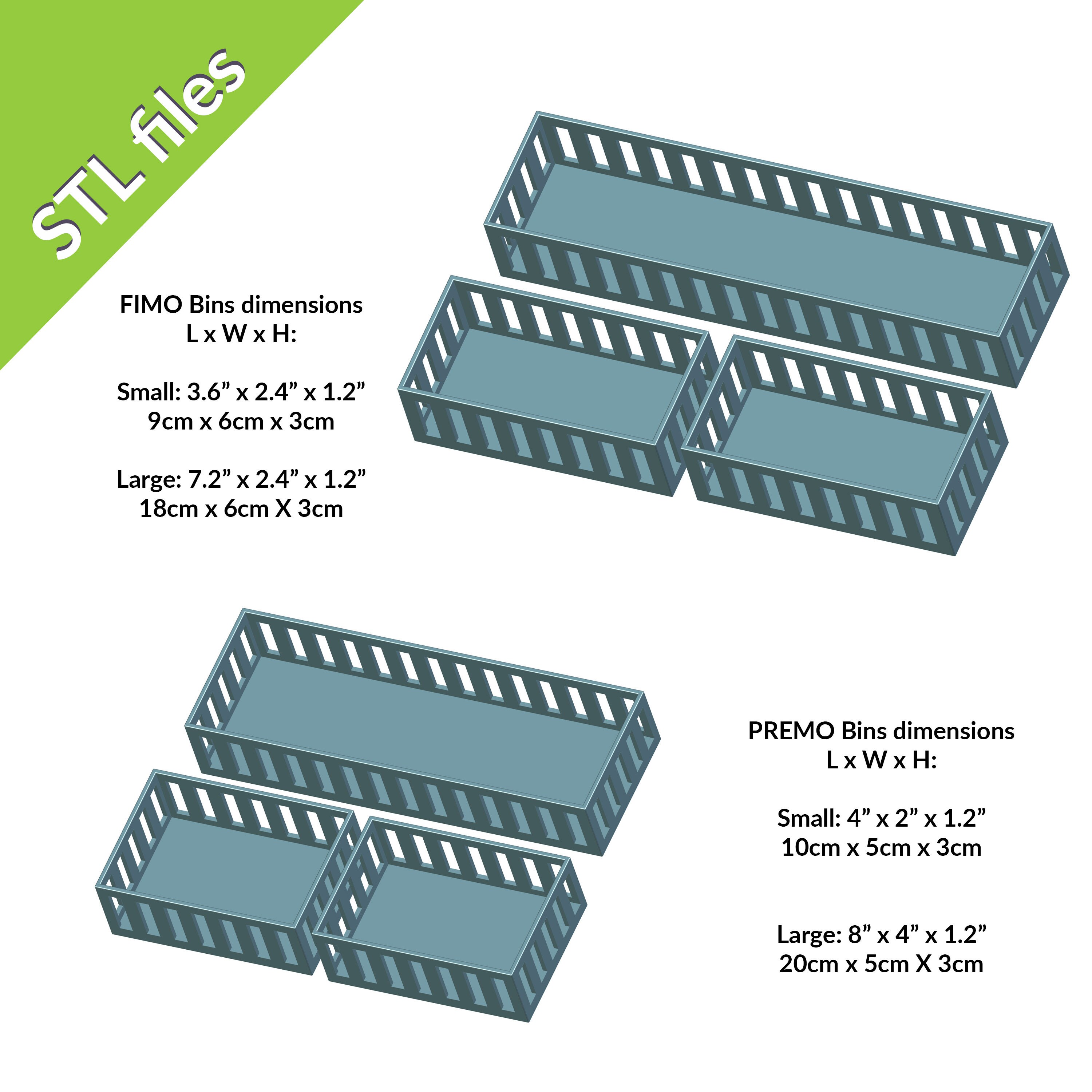 Polymer Clay Storage Boxes, Drawer Organizers, Art Studio Organization ...