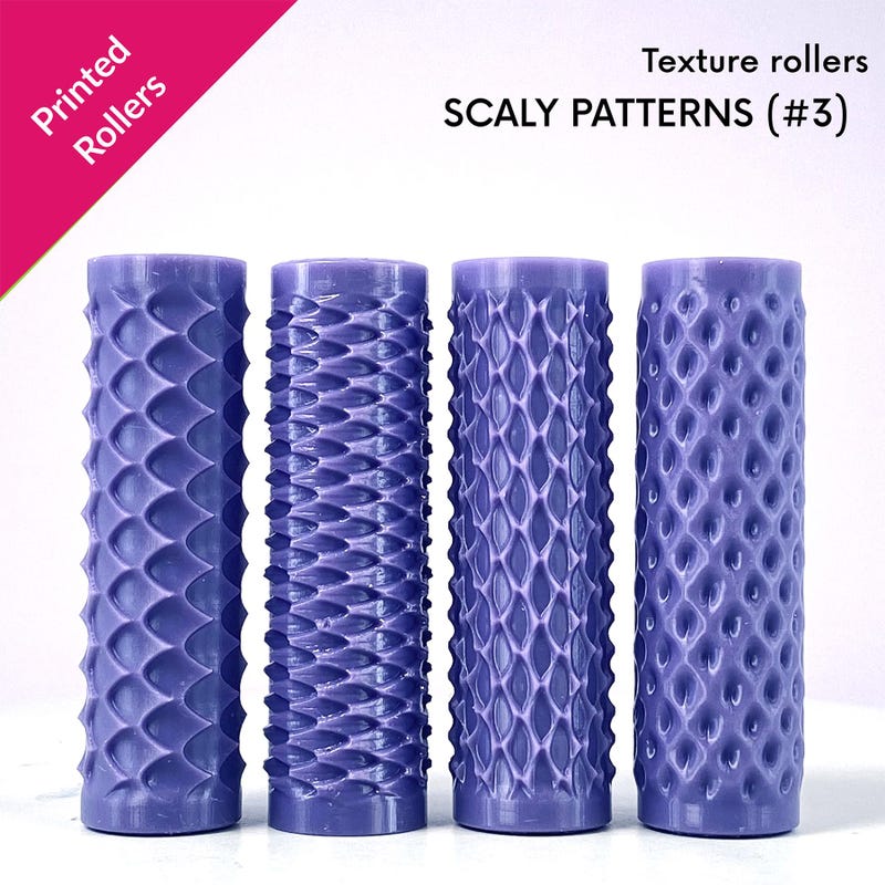 Texture Roller Fish Scale - Etsy
