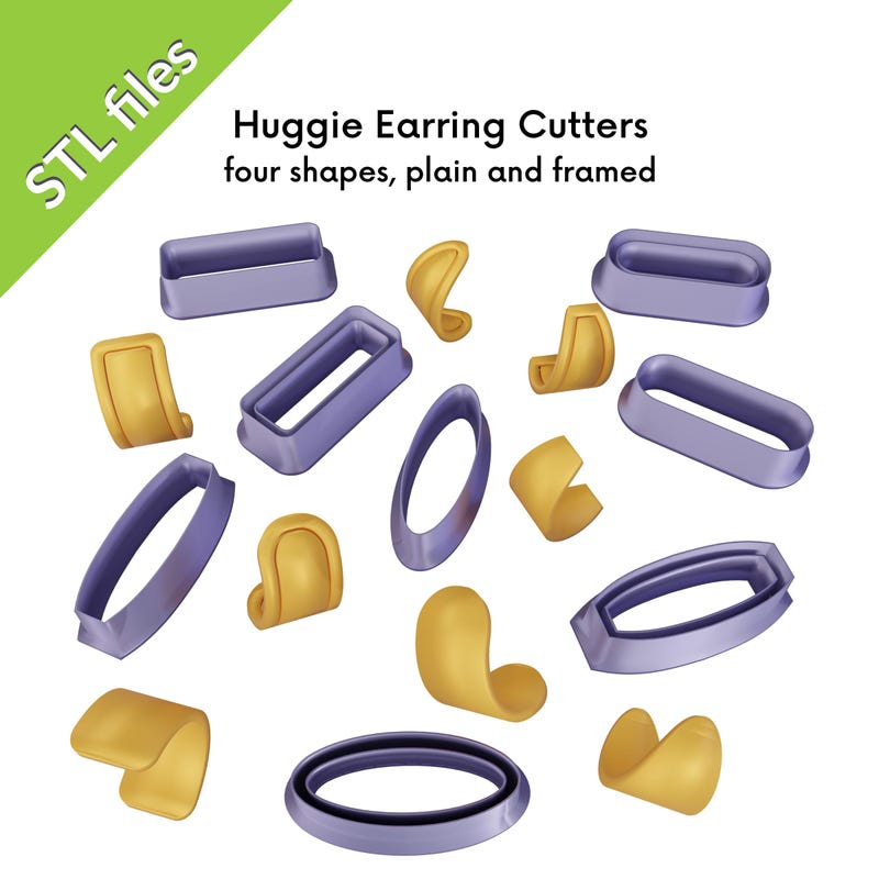 Huggie Stl - Etsy