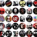 U2, BONO, THE EDGE Pinback Buttons 80's 90's Irish Rock Band ...