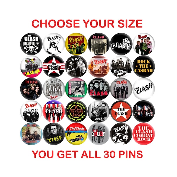 Band Pins - Etsy