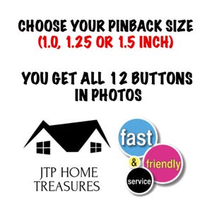 Horror Movie Halloween Pinback Buttons Lot of 12 Pins, Monster Spooky ...