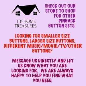 MTV 80's Music Television Pinback Buttons Set of 16 Pins Rock Pop New ...