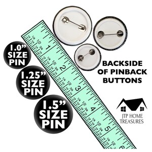 Horror Movie Halloween Pinback Buttons Set of 16 Pins, Monster Spooky ...