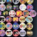 MTV 80's Music Television Rock Pop New Wave Rap Pinback Buttons 1 Pins ...