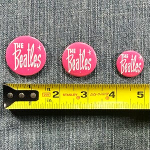 THE BEATLES 60s 70s Music Pinback Buttons Set of 30 Pins Classic Pop ...