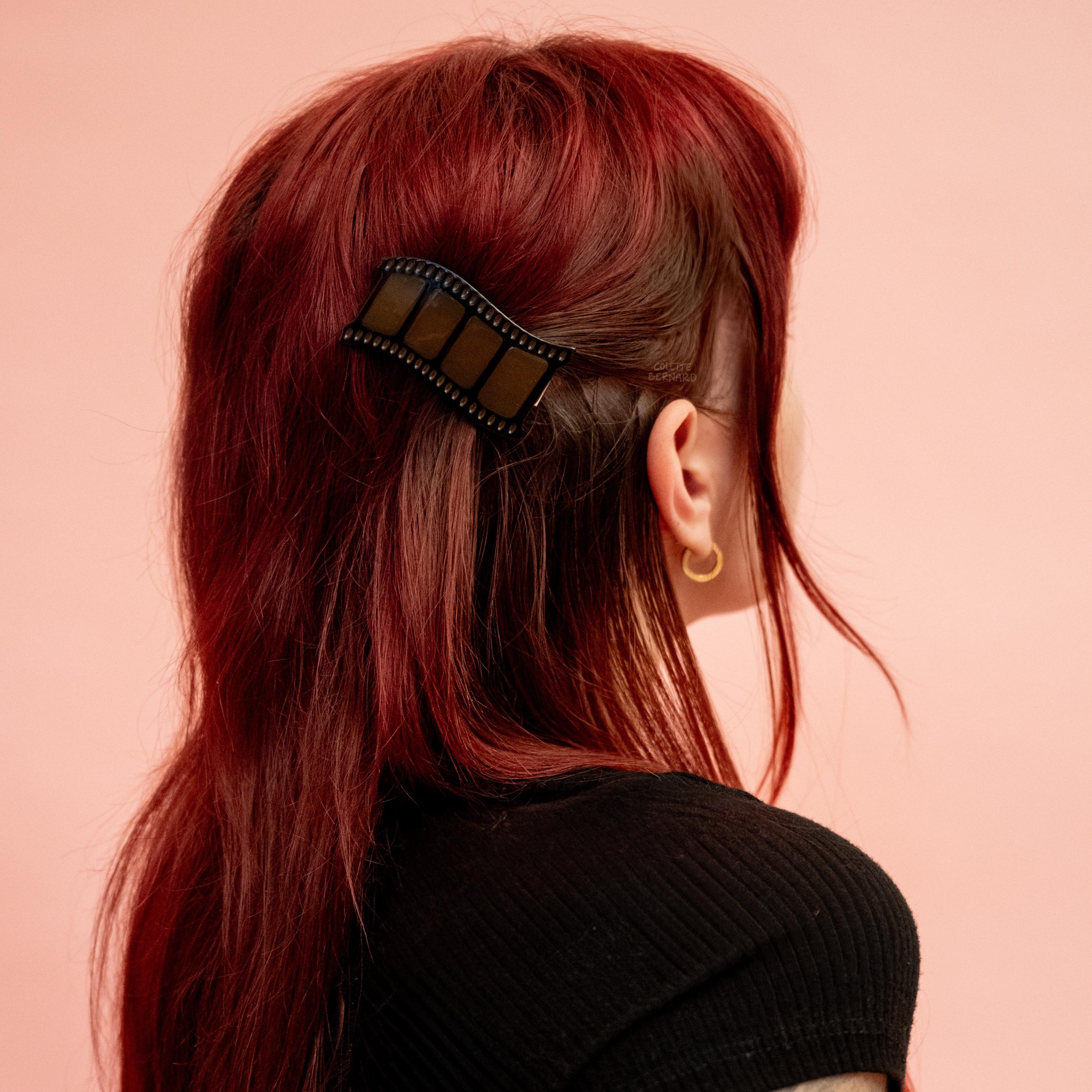 Film Reel Hair Clip - Etsy