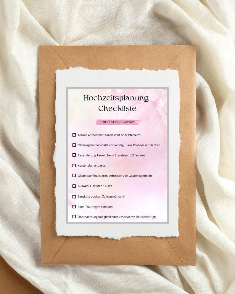 Wedding Checklist . PDF . Printable . Wedding Planning . Getting ...