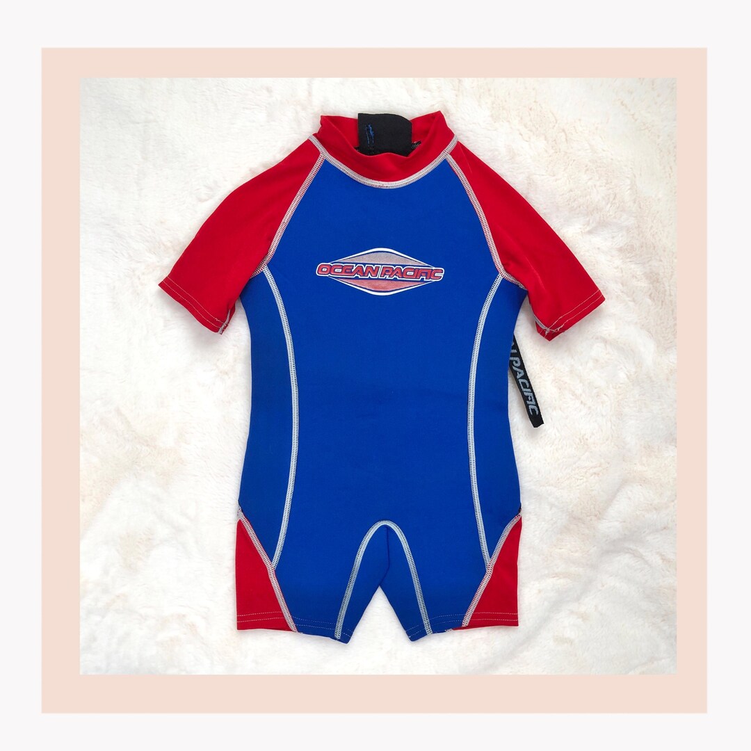 Vintage Ocean Pacific Shorty Wetsuit, From Early 2000s, Little Kids ...