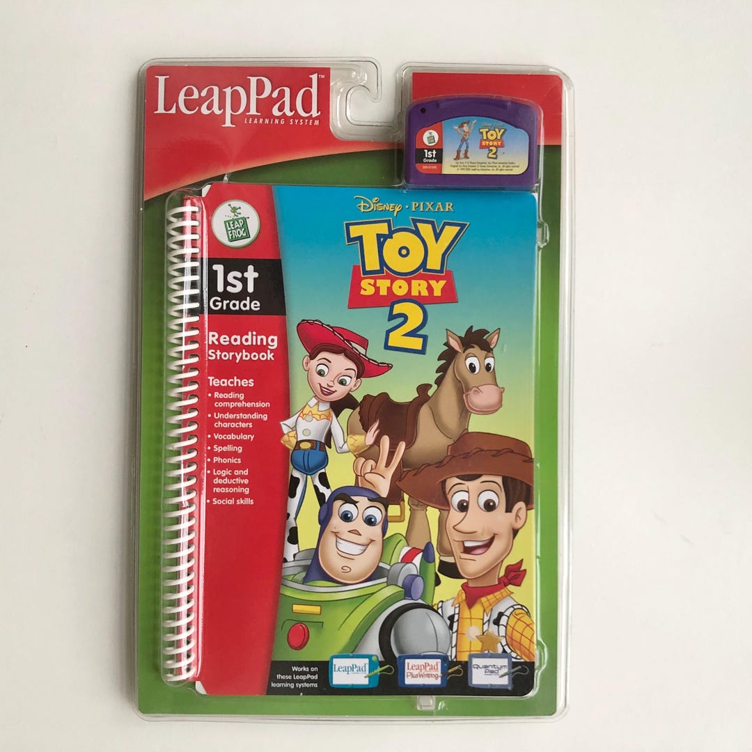 2000s New Leappad Toy Story 2 Book, True Vintage From 2003, 1st Grade ...