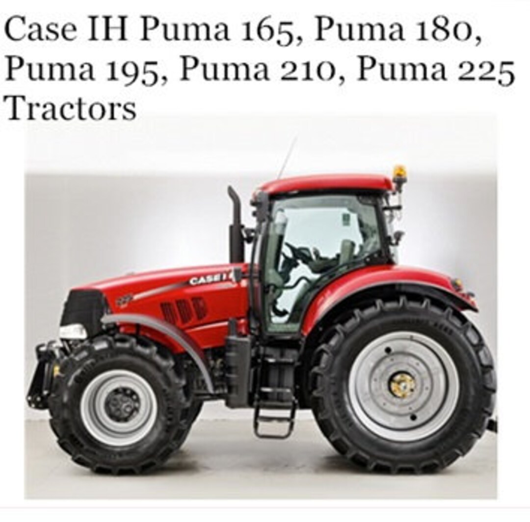 CD 65, 180, 195, 210, 225 Tractors Operators Maintenance Instruction ...