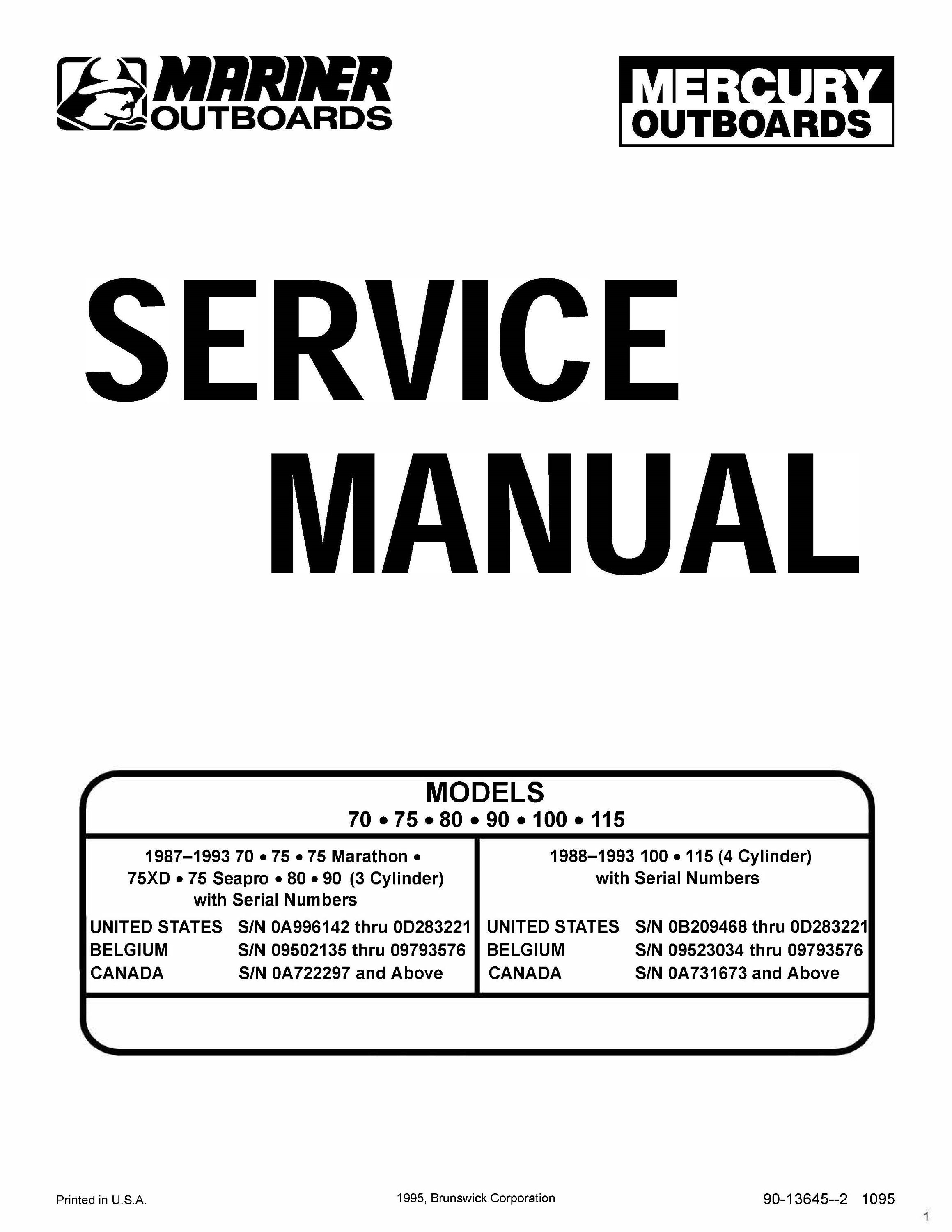 115 Mercury Outboard Diagram