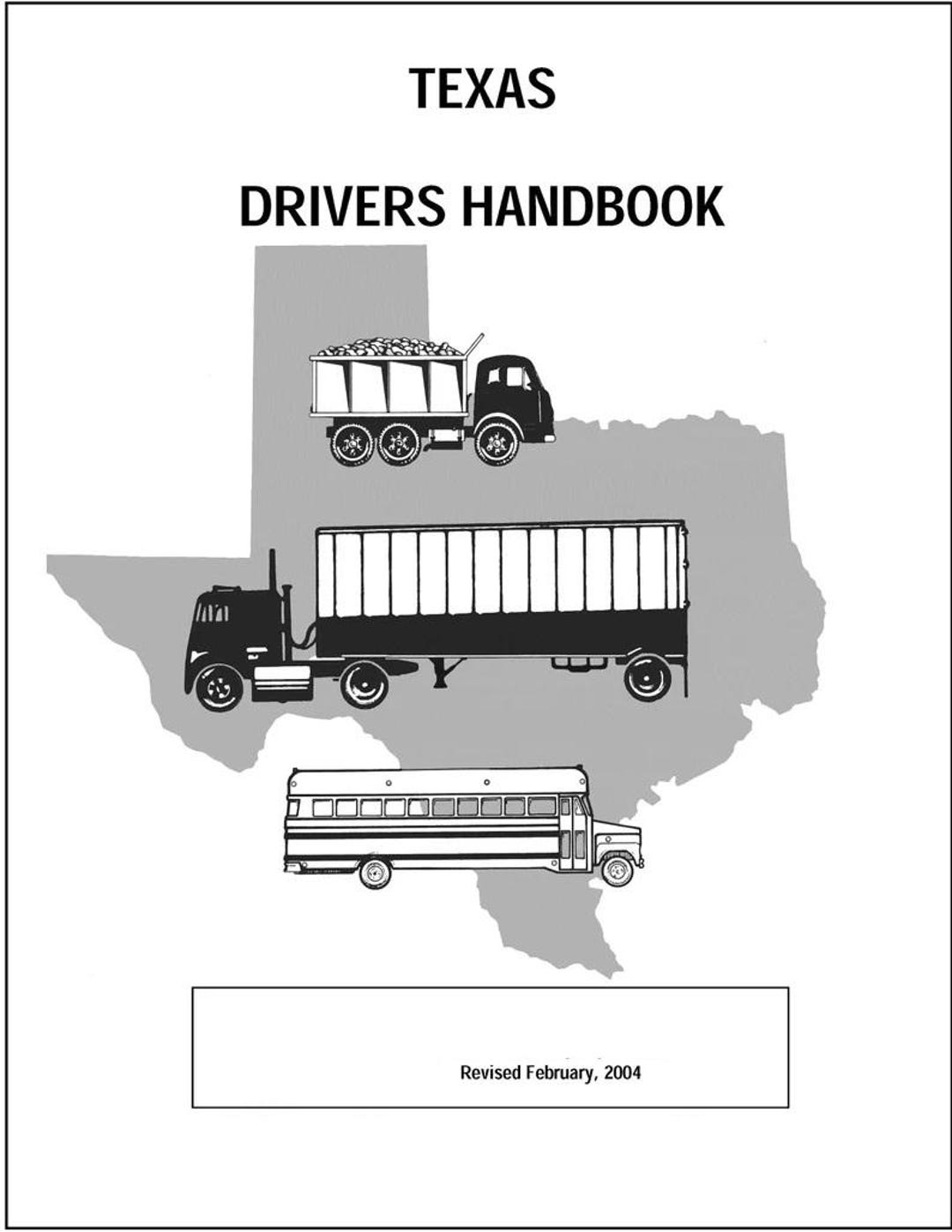 DOWNLOAD NOW - 2004 Drivers Handbook Texas - Etsy