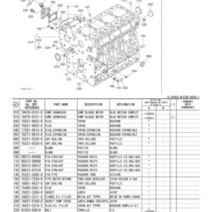 2403-2-1 Diesel Engine Illustrated Parts List Manual Kubota V2403-M-E2B-AUSA-1 - Etsy