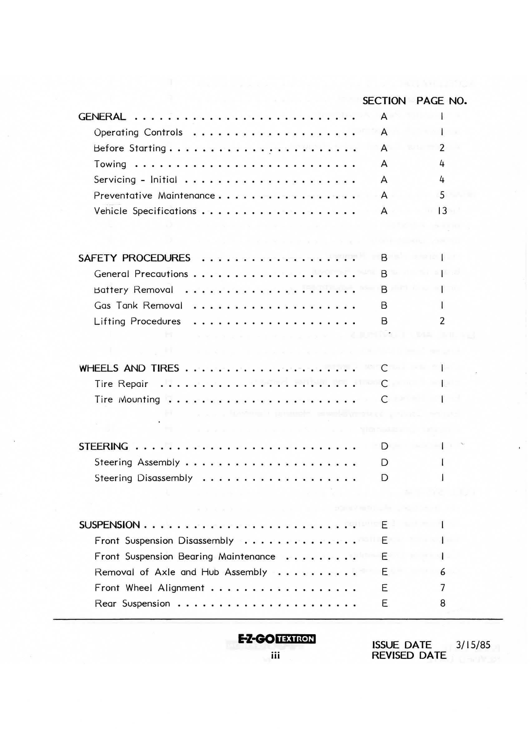 DOWNLOAD NOW - Engine Golf Cart Operator & Service Manual GX440 GX444 ...