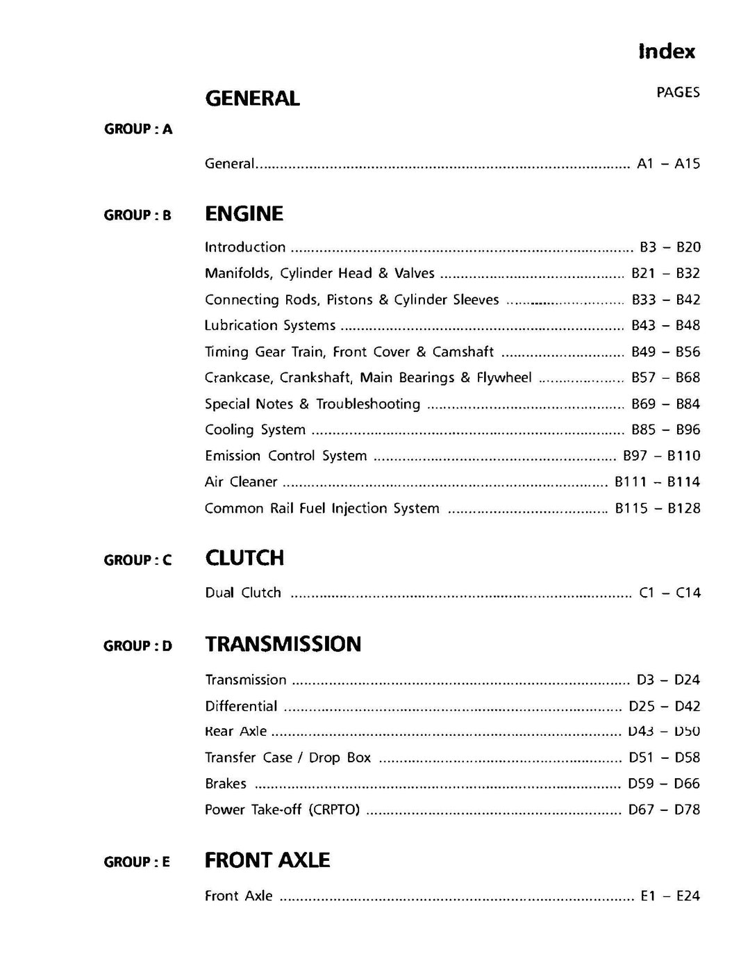4550 Tractor Technical Workshop Repair Manual Fits 4WD Tier-4 - Etsy