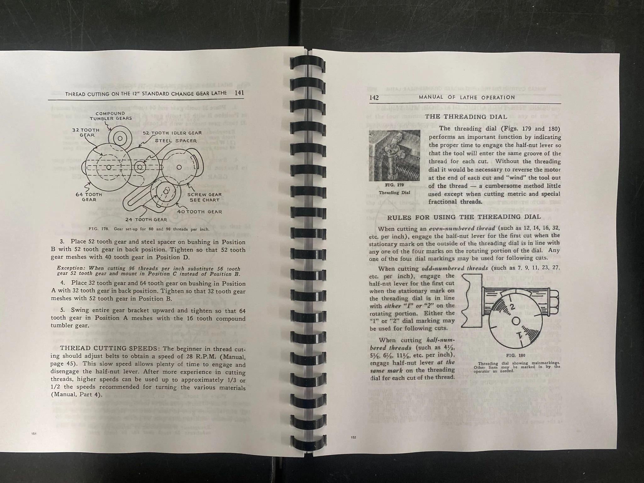 Lathe Operation and Machinists Tables Manual of Lathe 292 Pages - Etsy