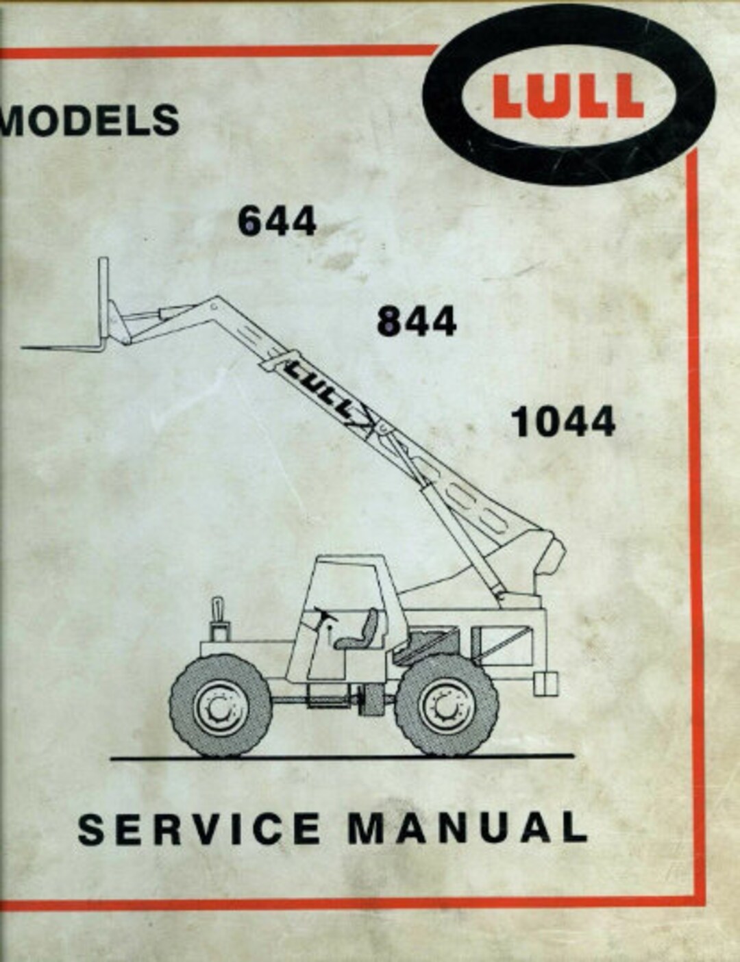 644 844 1044 Forklift Workshop Manual LULL 644 844 1044 1997 - Etsy