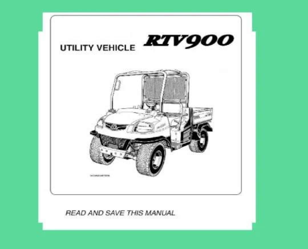 90 Workshop Service Repair Manual RTV 900 RTV900 UTILITY VEHICLE - Etsy