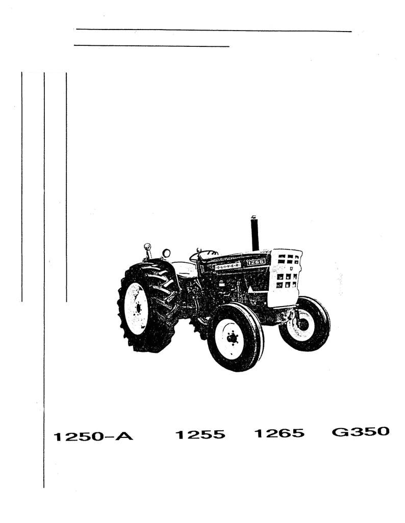 DOWNLOAD NOW - 1250 1255 1265 Tractor Service Repair Manual Fits MM ...