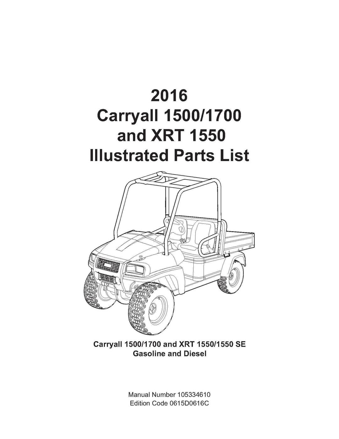 DOWNLOAD NOW - Illustrated Parts List Manual 2016 1500 1700 and XRT ...